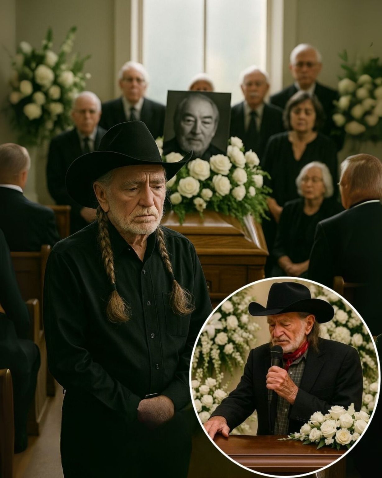 When Willie Nelson, with his trademark bandana and long hair, walked to the podium at Graham ...